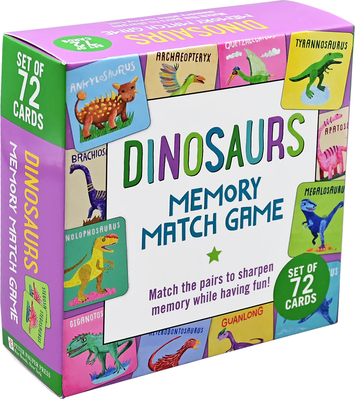 Dinosaurs Memory Match Game– Pinetree Innovations