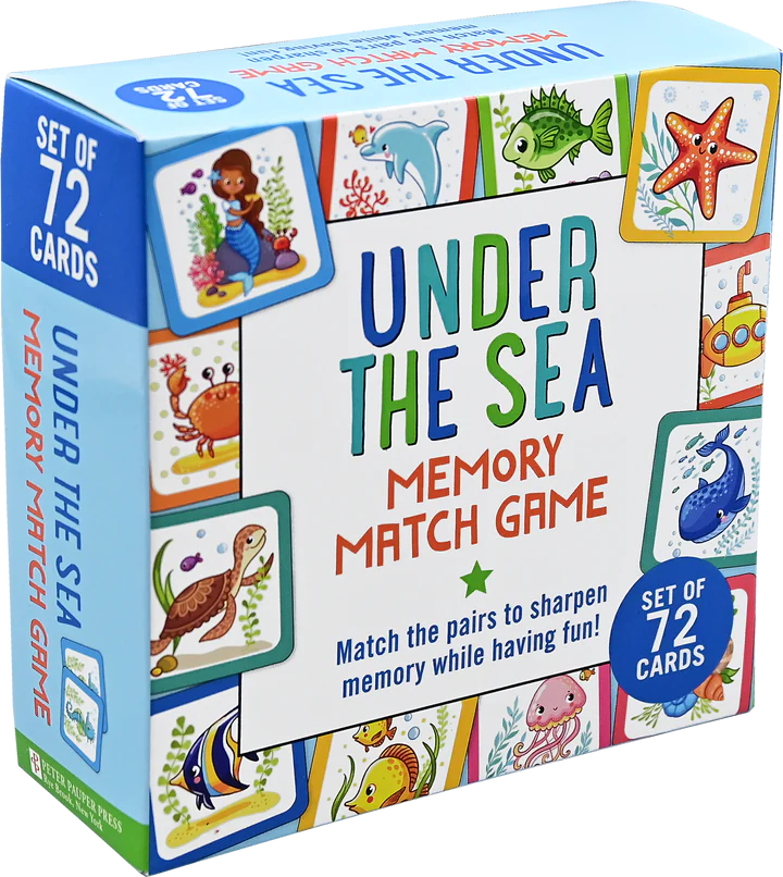 Under The Sea Memory Match Game– Pinetree Innovations