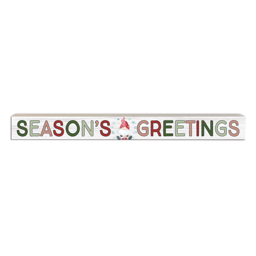 Season's Greetings | 'Skinny' Wood Sign– Pinetree Innovations