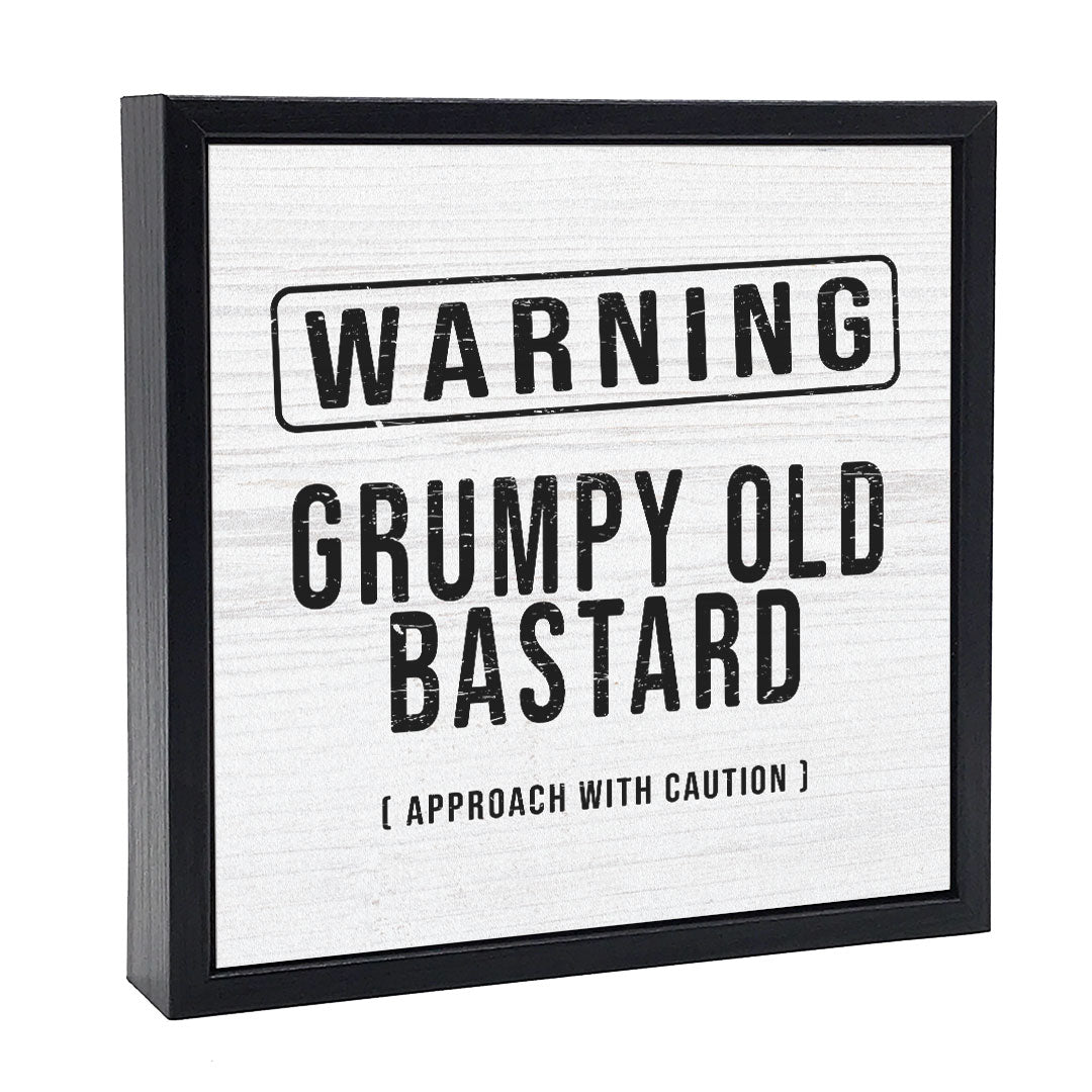 Grumpy Old Bastard | Wood Sign | Pinetree – Pinetree Innovations