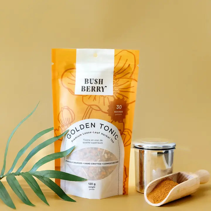 Golden Tonic Tea | Loose Leaf Tea– Pinetree Innovations