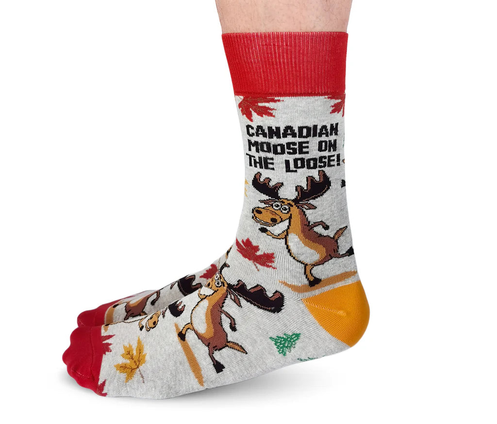 Canadian Moose | Mens Socks– Pinetree Innovations