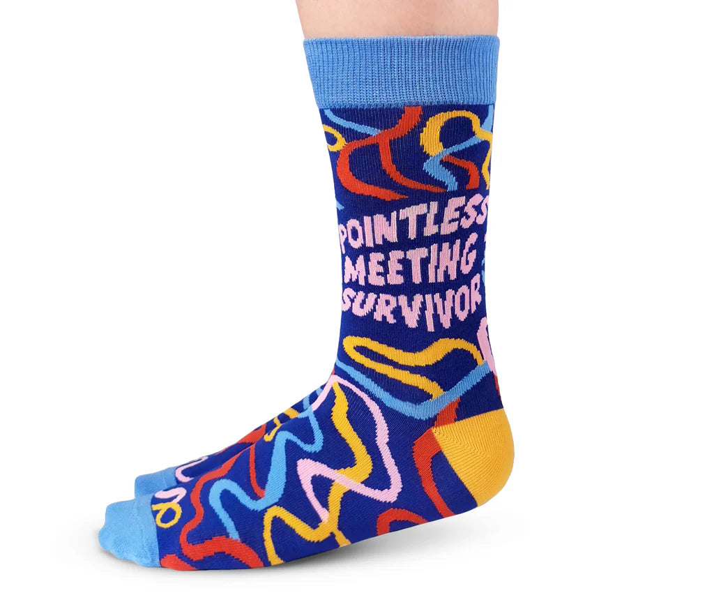 Pointless Meeting | Womans Socks– Pinetree Innovations