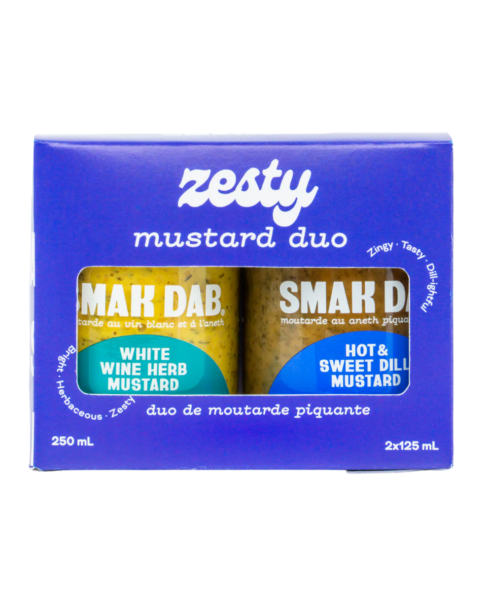 Zesty Mustard Duo | Gourmet Foods– Pinetree Innovations